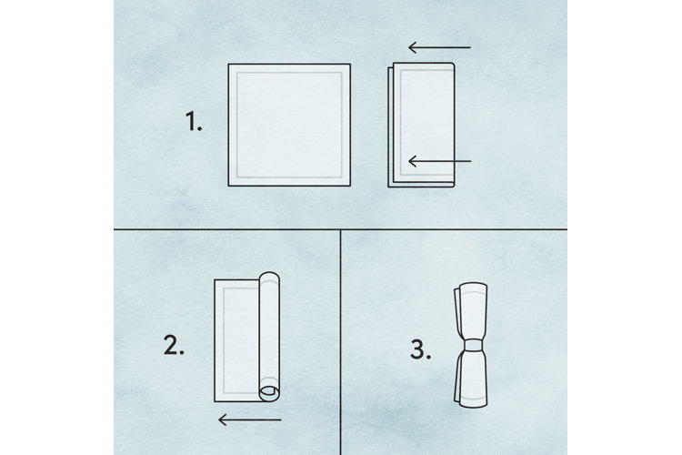 Etiquette Training: Basic Napkin Folding Methods | Wayfair
