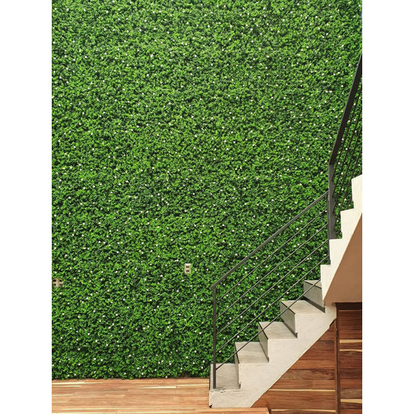 GreenSmart Dekor 1.6 ft. H x 1.6 ft. W Artificial Tulum Leaf Fence ...