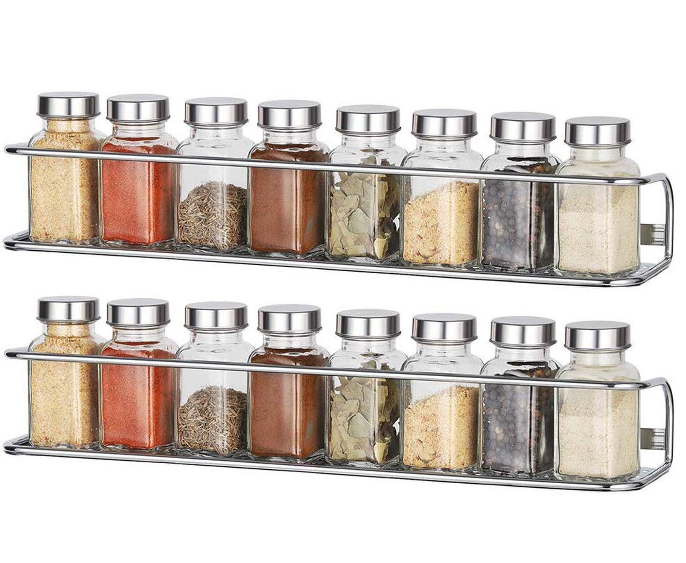 Prep & Savour 8 Jar Spice Jar & Rack Set | Wayfair