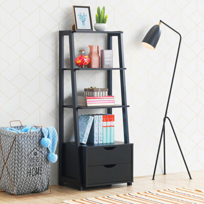 Ebern Designs Amalda Ladder Bookcase & Reviews | Wayfair