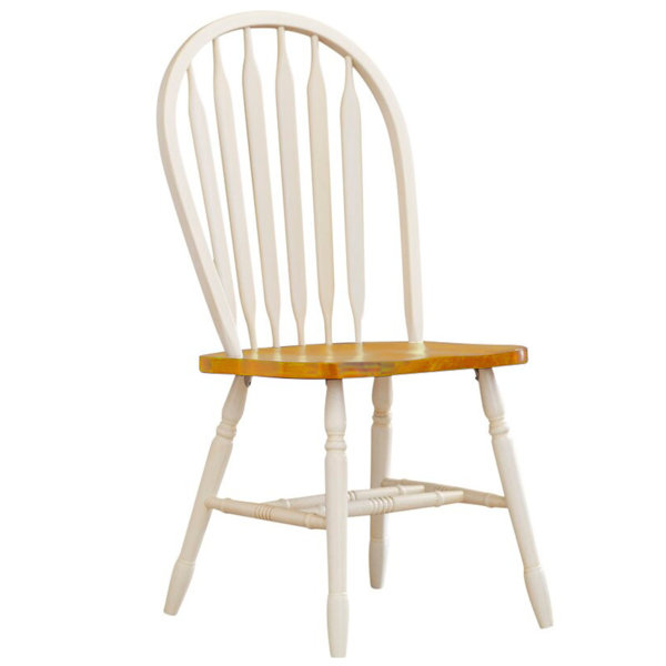 One Allium Way® Azizi Solid Wood Windsor Back Side Chair & Reviews ...
