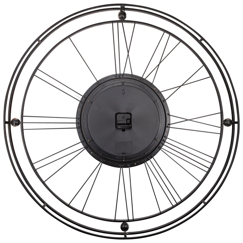 Nextime Metal Wall Clock | Wayfair