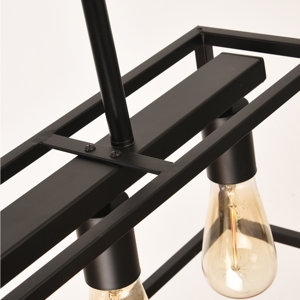 Gracie Oaks Elutheria 4 - Light Kitchen Island Linear Pendant & Reviews ...