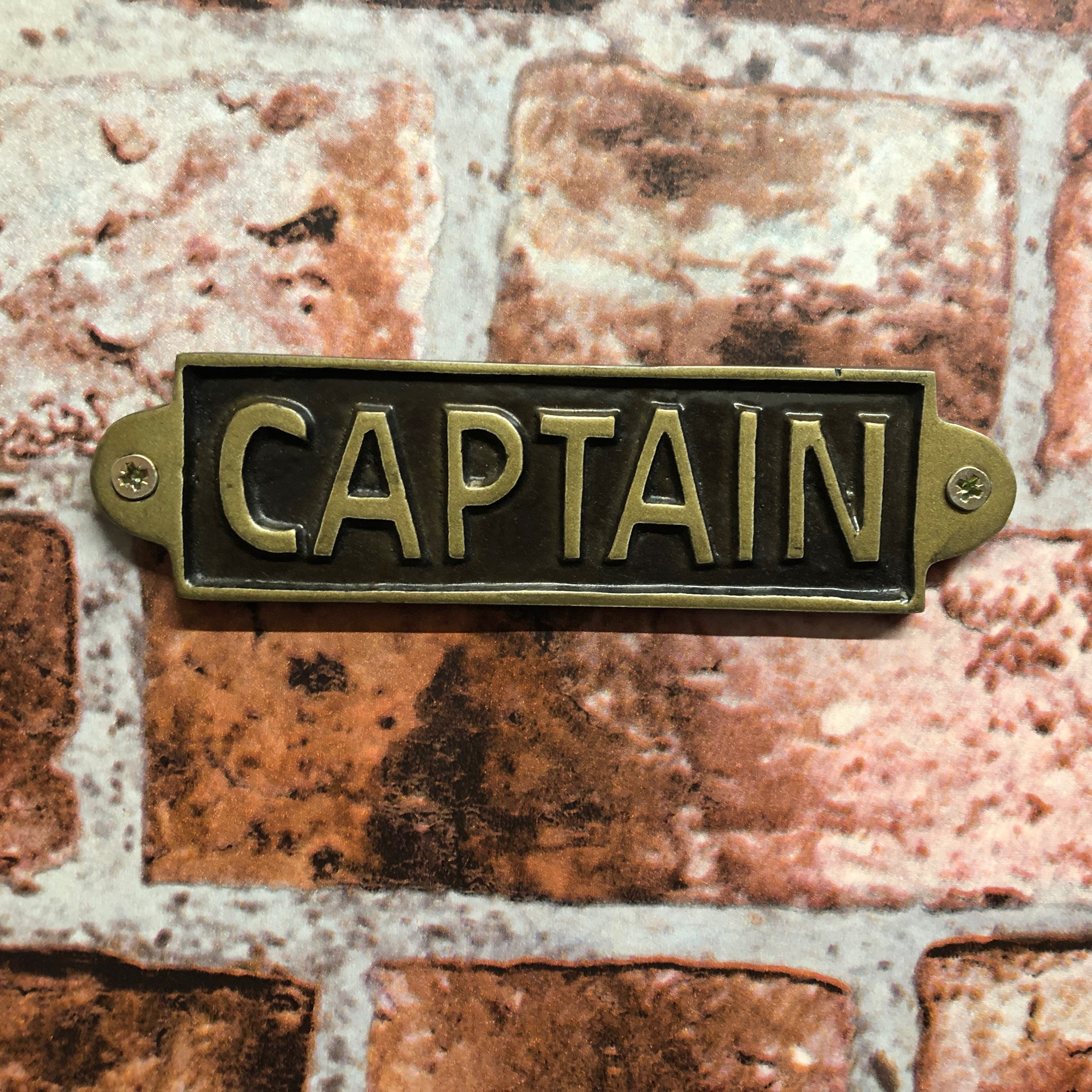 Dakota Fields Kahler Captain Door Sign | Wayfair.co.uk