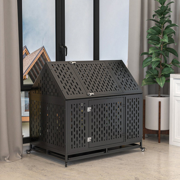 Tucker Murphy Pet™ Cage pour chien robuste, cage de chien ...