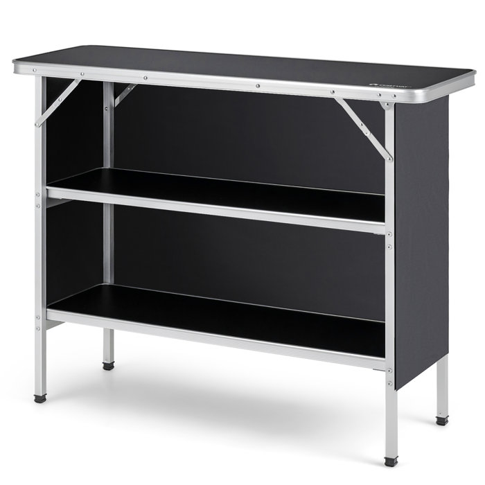 Costway 43.5'' Rectangular Portable Bar Top Riser & Reviews | Wayfair