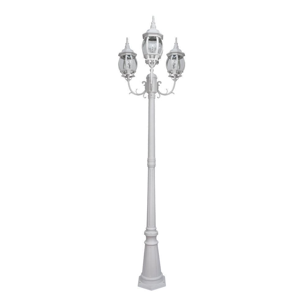 Canora Grey Adedimeji Transparent Lamp Post (Full) | Wayfair
