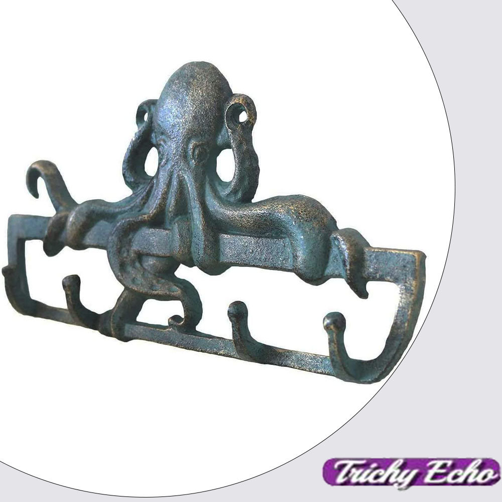 Trichy Echo Cast Iron Octopus Key Holder - Wayfair Canada