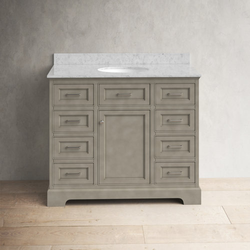 Farmhouse & Rustic Single Bathroom Vanities | Birch Lane