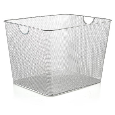 YBM Home Mesh Open Bin Metal/Wire Basket & Reviews | Wayfair