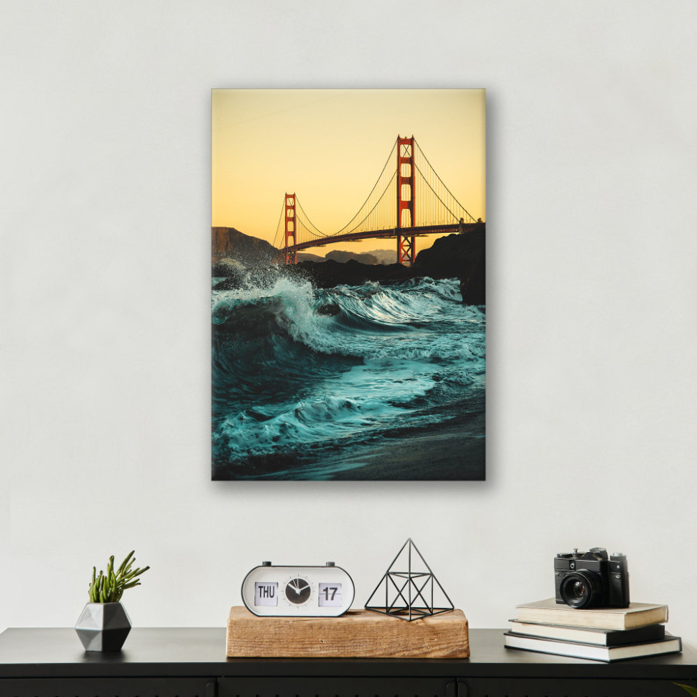 Rosecliff Heights Golden Gate Bridge Wall Décor | Wayfair