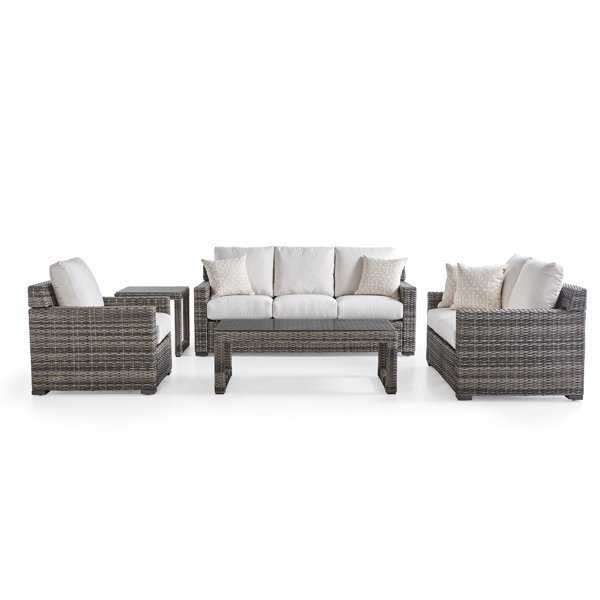 Rosecliff Heights Varney Patio Chair with Sunbrella Cushion | Wayfair