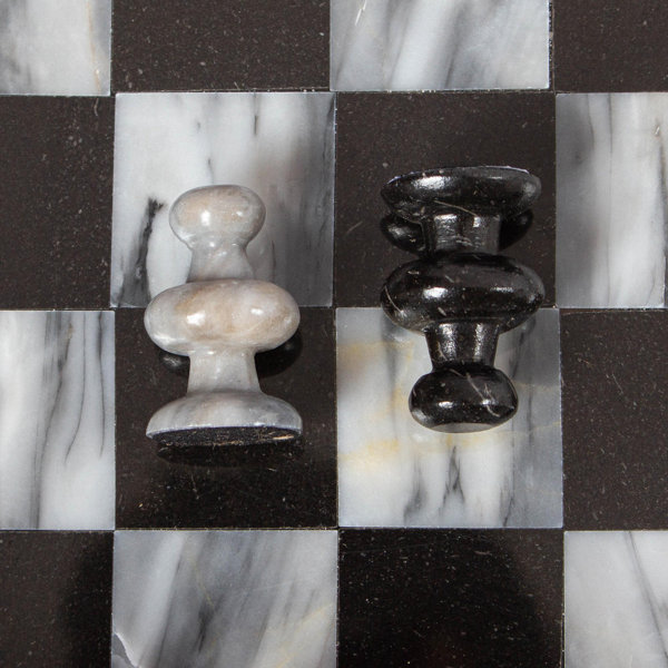 Mercer41 Handmade Besaw Gray Chess Board Game & Reviews | Wayfair