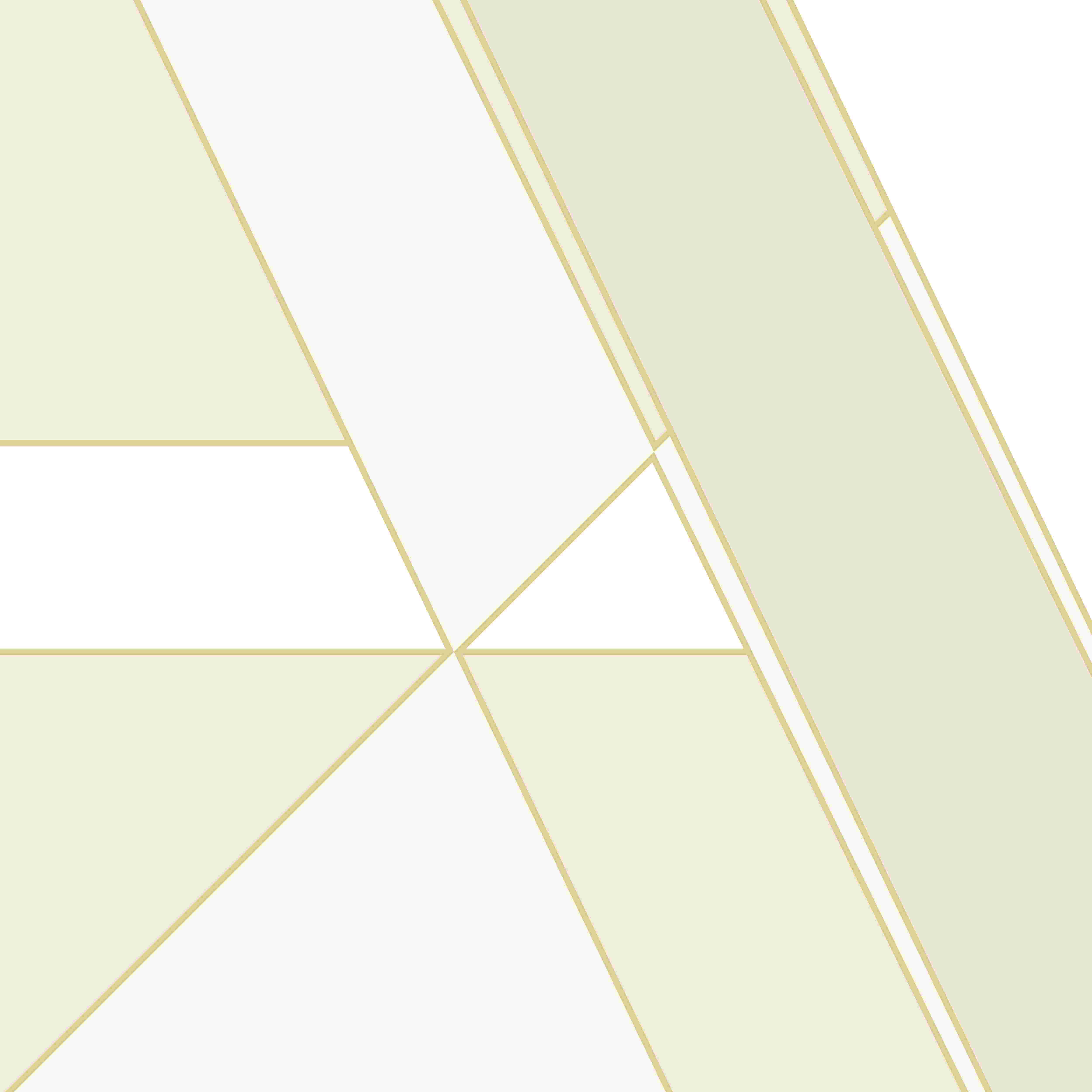 Mercer41 Abstract Ivory And Gold Color Blocking - Wrapped Canvas Print ...