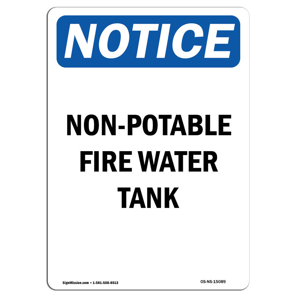 SignMission Non Potable Fire Water Tank Sign Wayfair signmission-non-potable-fire-water-tank-sign-wayfair