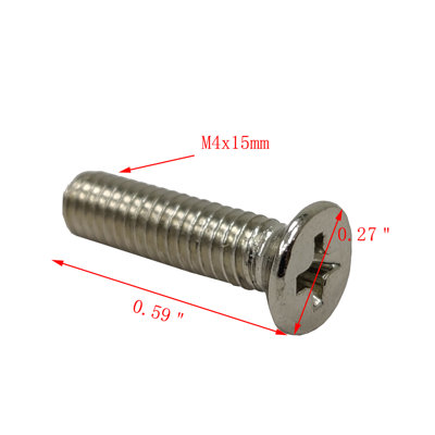 FixtureDisplays Phillips Flat Head Screws | Wayfair