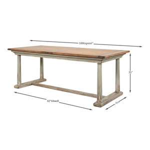 Sarreid Ltd Amelia Rectangular Dining Table | Perigold