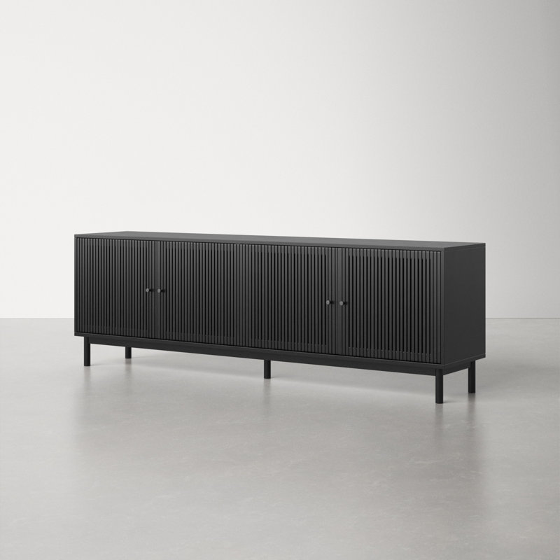 AllModern Janya 79'' Media Console & Reviews | Wayfair