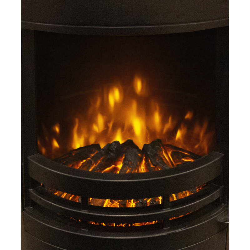 Flare Tunstall Freestanding Electric Cylinder Stove | Wayfair.co.uk