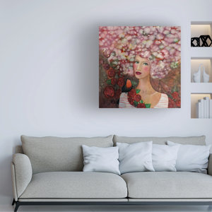 Red Barrel Studio® Delphine by Sylvie Demers - Wrapped Canvas Graphic ...
