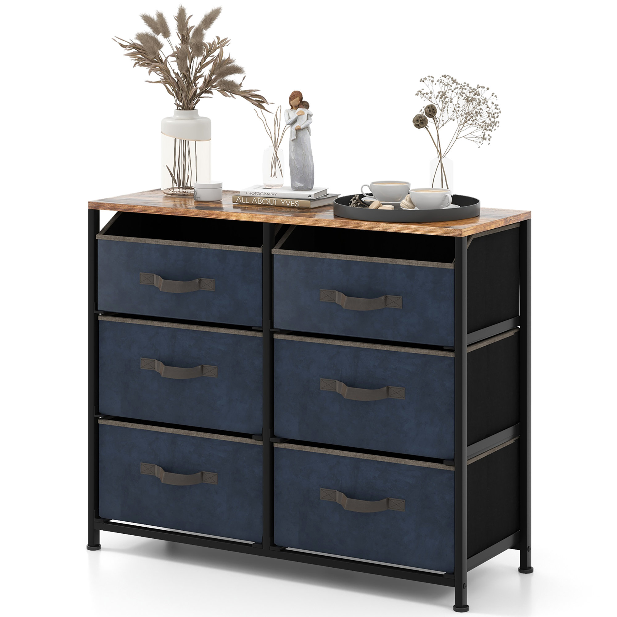 Rebrilliant Lueella 6 Drawer Storage Chest | Wayfair