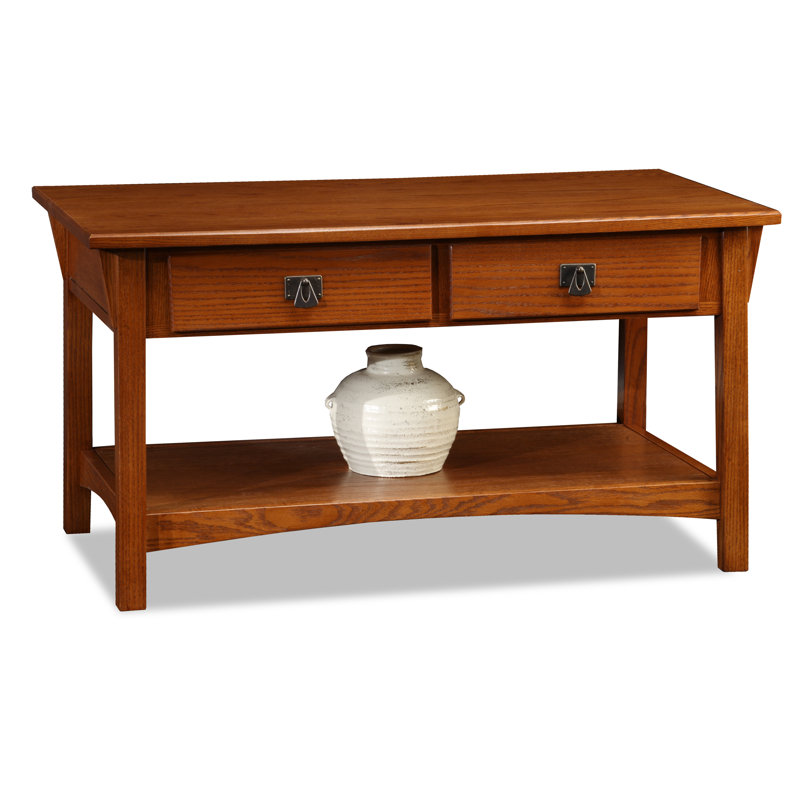 Loon Peak® Mission Small Spaces Solid Wood Coffee Table & Reviews | Wayfair
