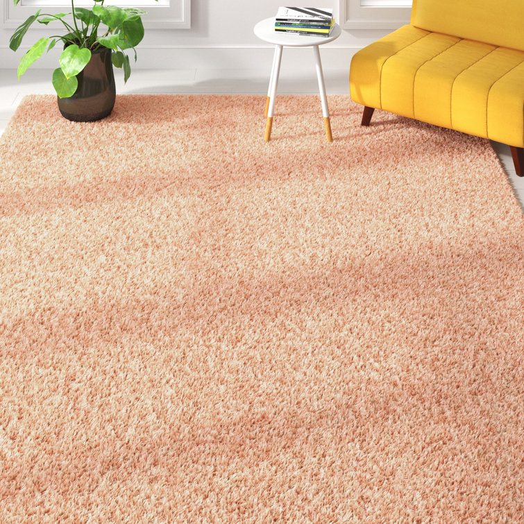 Zipcode Design™ Gilkey Peach Area Rug & Reviews | Wayfair
