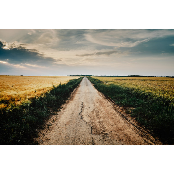 Ebern Designs Country Road - Wrapped Canvas Photograph | Wayfair.co.uk