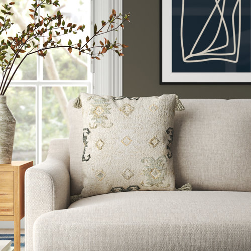 Joss & Main Peridan Tassels Throw Pillow | Wayfair