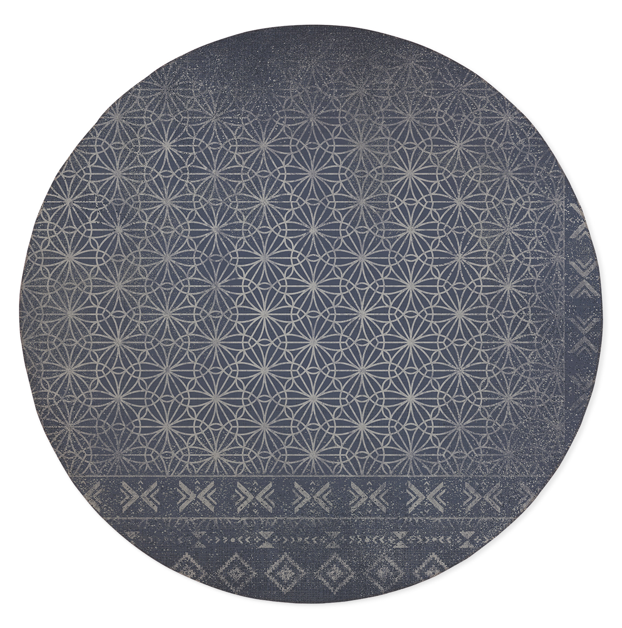 Kavka Straight Round Chair Mat | Wayfair