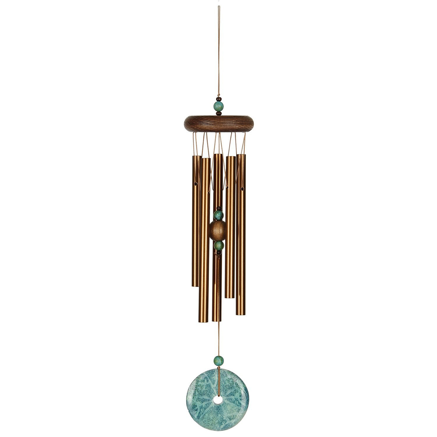 Woodstock Chimes Turquoise - Petite Wind Chime | Wayfair