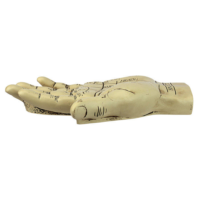 Design Toscano The Palmistry Hand Sculpture & Reviews | Wayfair