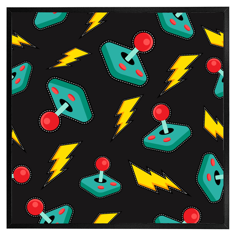 Maturi Retro Video Game Joystick Picture Frame | Wayfair.co.uk