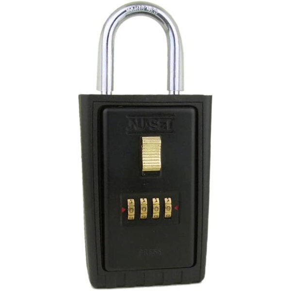 NU-SET 4-Number Combination Lock | Wayfair