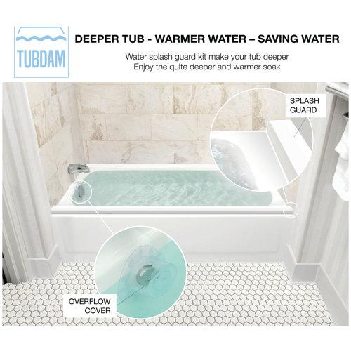 Rebrilliant Jeff Suction Splash Guard Kit | Wayfair