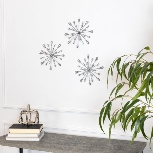 Mercer41 3 Piece Acrylic Burst Wall Décor Set & Reviews | Wayfair