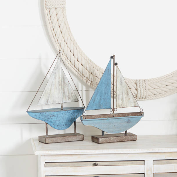 Breakwater Bay Metal Sailboats Wall Décor & Reviews | Wayfair
