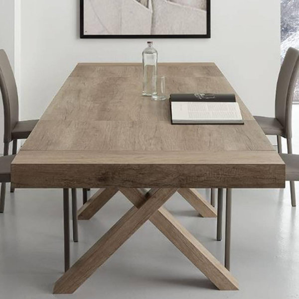 Union Rustic Eastover Trestle Dining Table | Wayfair.co.uk