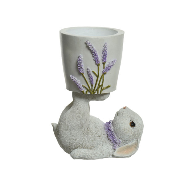 Brambly Cottage Polyresin Rabbit Planter 19.5Cm | Wayfair.co.uk