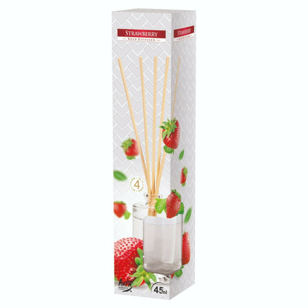 Acorn & Rose Strawberry Reed Diffuser | Wayfair.co.uk