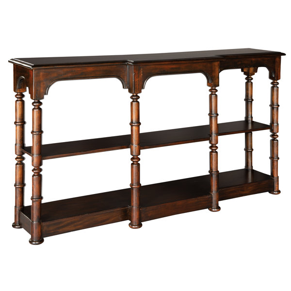 Lark Manor Laikipia 62.01'' Solid Wood Console Table | Wayfair
