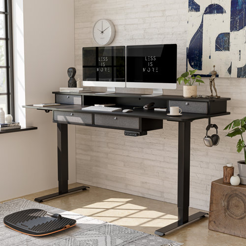 Inbox Zero Euri Desk & Reviews | Wayfair