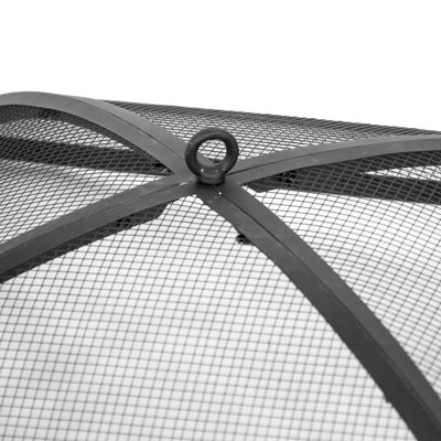 Blue Sky Outdoor Living Domed Square Fire Pit Spark Screen | Wayfair