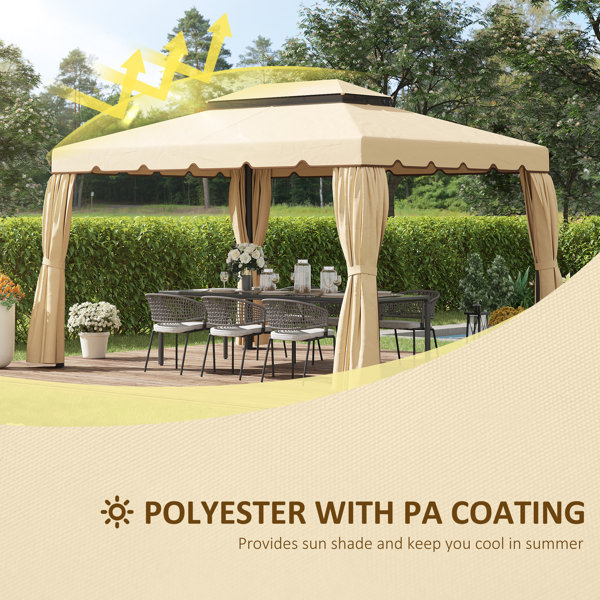 Outsunny Gazebo Replacement Canopy & Reviews | Wayfair