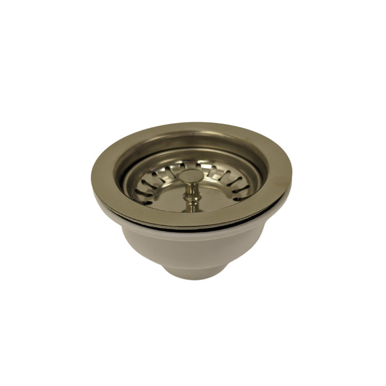 Belfry Kitchen Basket Strainer Without Overflow - Chrome Finish ...