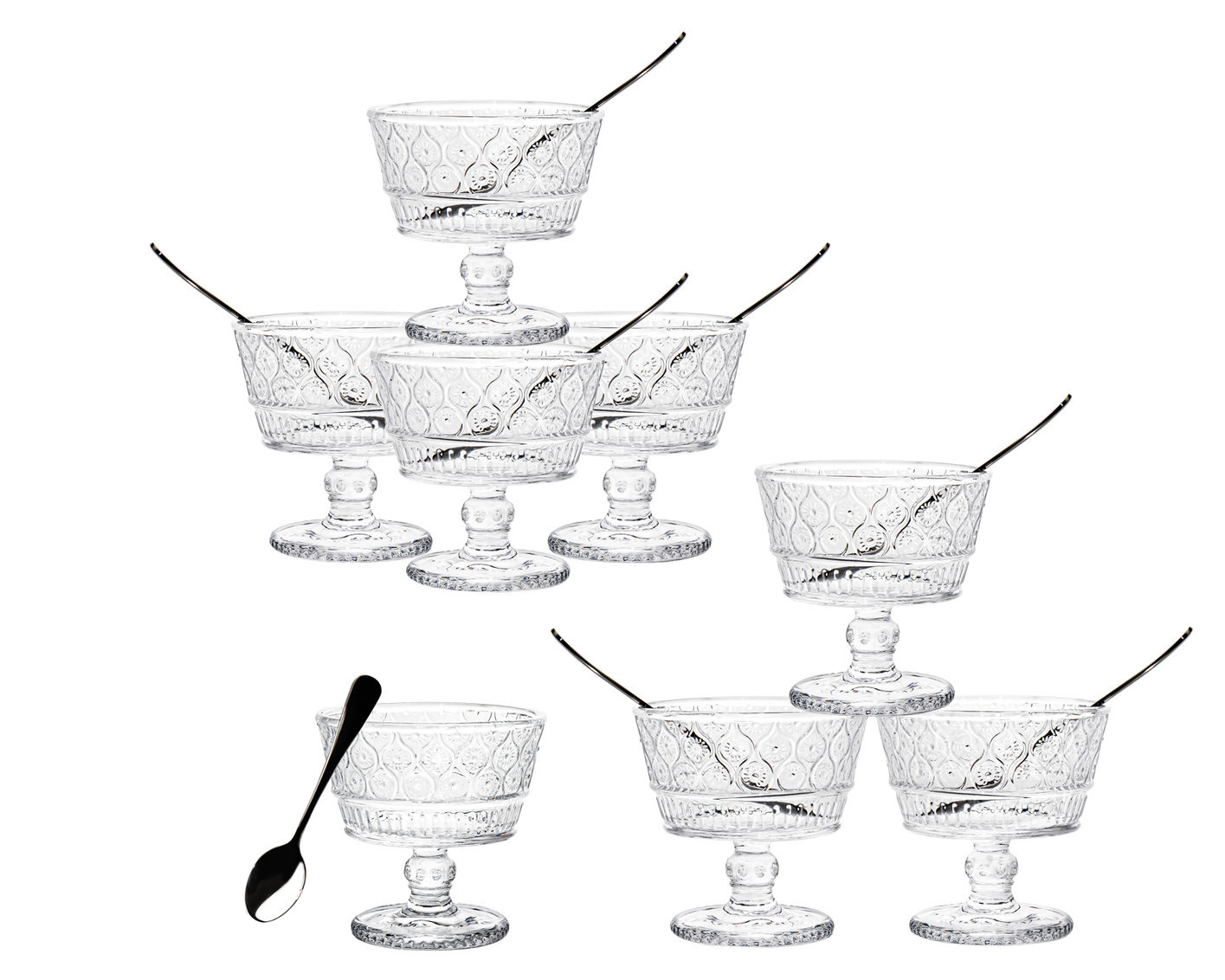Godinger Silver Art Co Claro Clear 16 Piece Taster Set | Wayfair