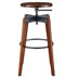 Steelside™ Hull Adjustable Height Bar Stool | Wayfair