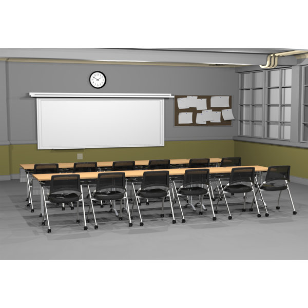 TeamWORK Tables Ensemble de tables de réunion pour 12 personnes avec ...