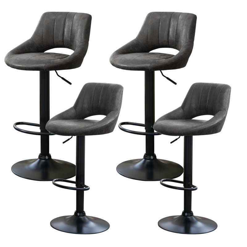Trent Austin Design® Licon Swivel Adjustable Height Bar Stool & Reviews ...