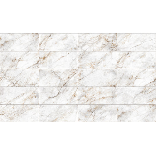 Mirrella Cuarzo 23" x 47" Porcelain Wall & Floor Tile | Wayfair